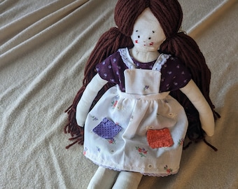 14" Doll Prairie Dress and Apron Pattern - Etsy