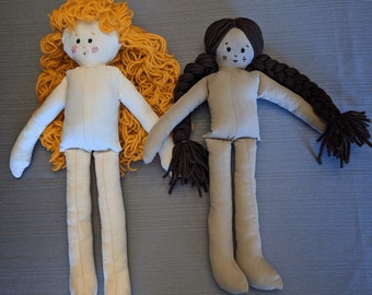 14" Doll Prairie Dress and Apron Pattern - Etsy