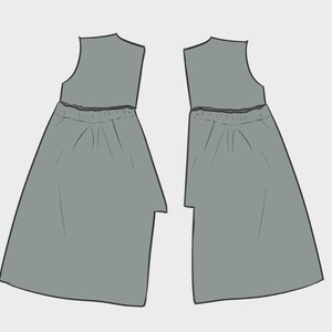 14" Doll Prairie Dress and Apron Pattern - Etsy