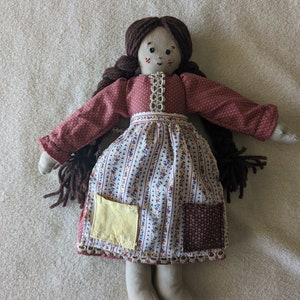 14" Doll Prairie Dress and Apron Pattern - Etsy