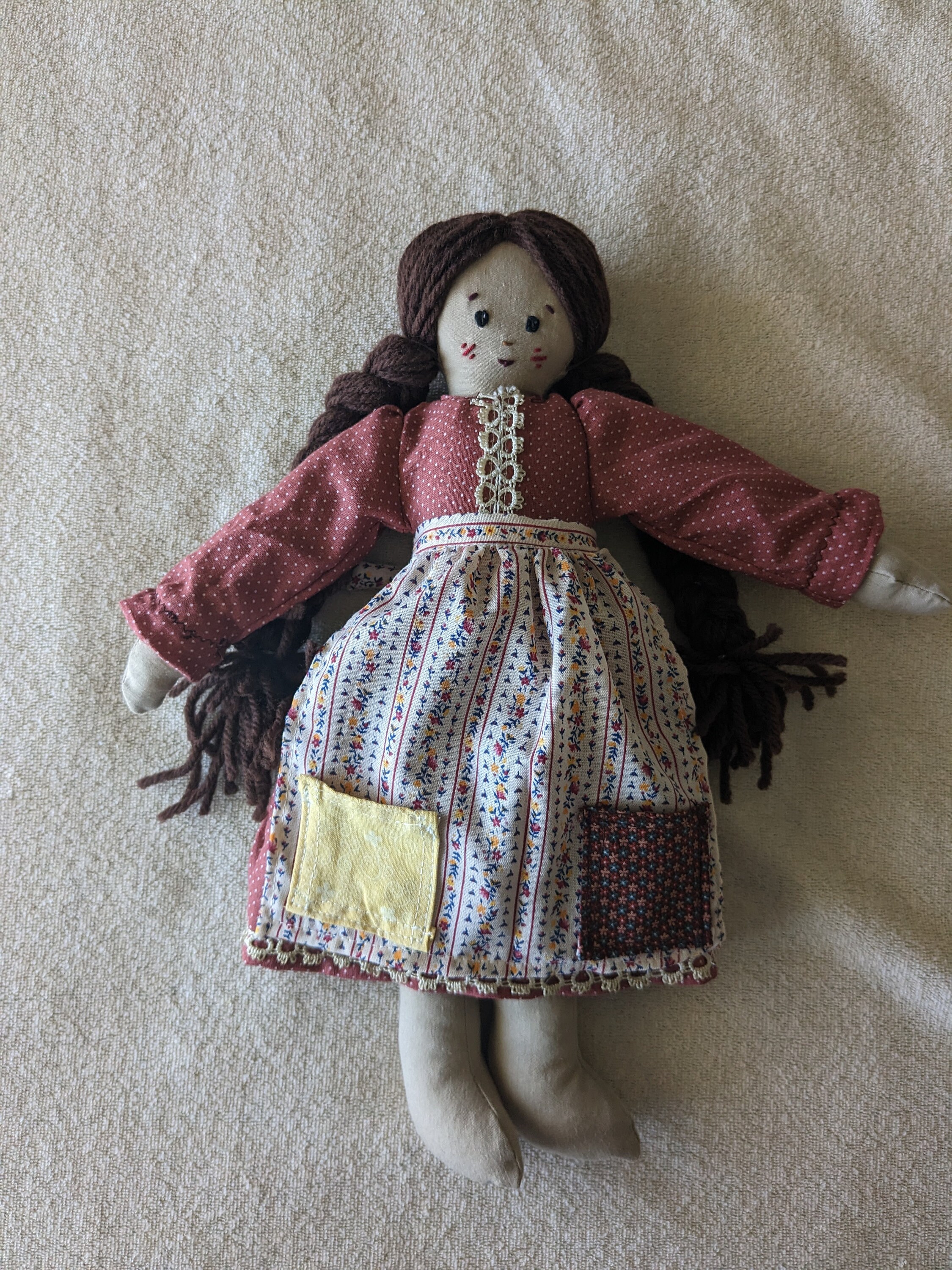 14" Doll Prairie Dress and Apron Pattern - Etsy