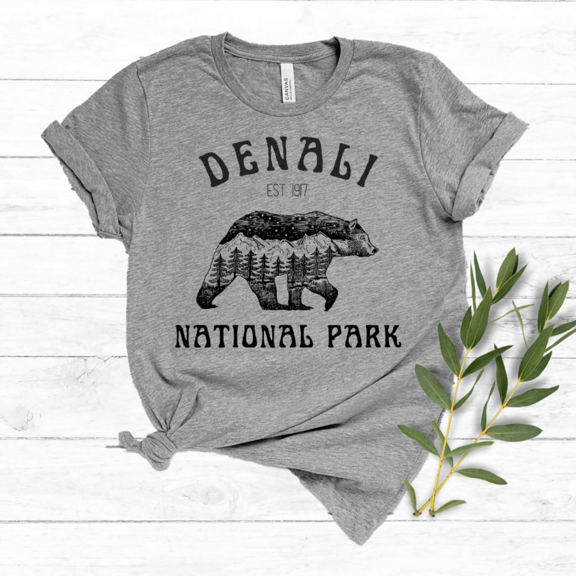 Denali National Park Digital Download | SVG | PNG | Sublimation ...