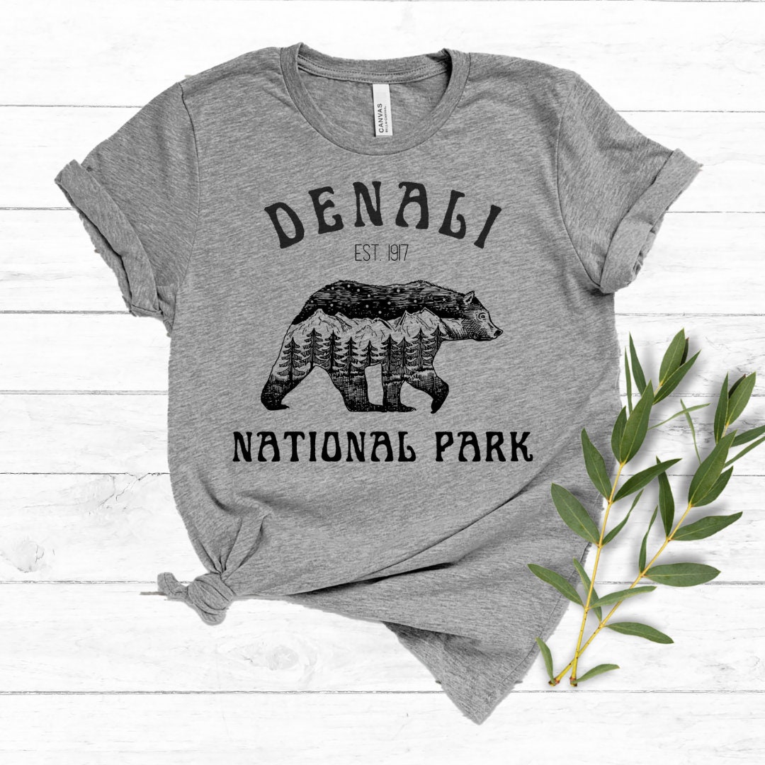 Denali National Park Digital Download SVG PNG Sublimation Printing Heat ...