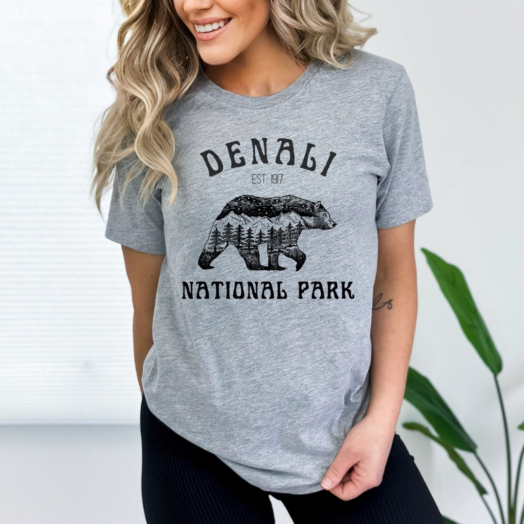 Denali National Park Digital Download | SVG | PNG | Sublimation ...