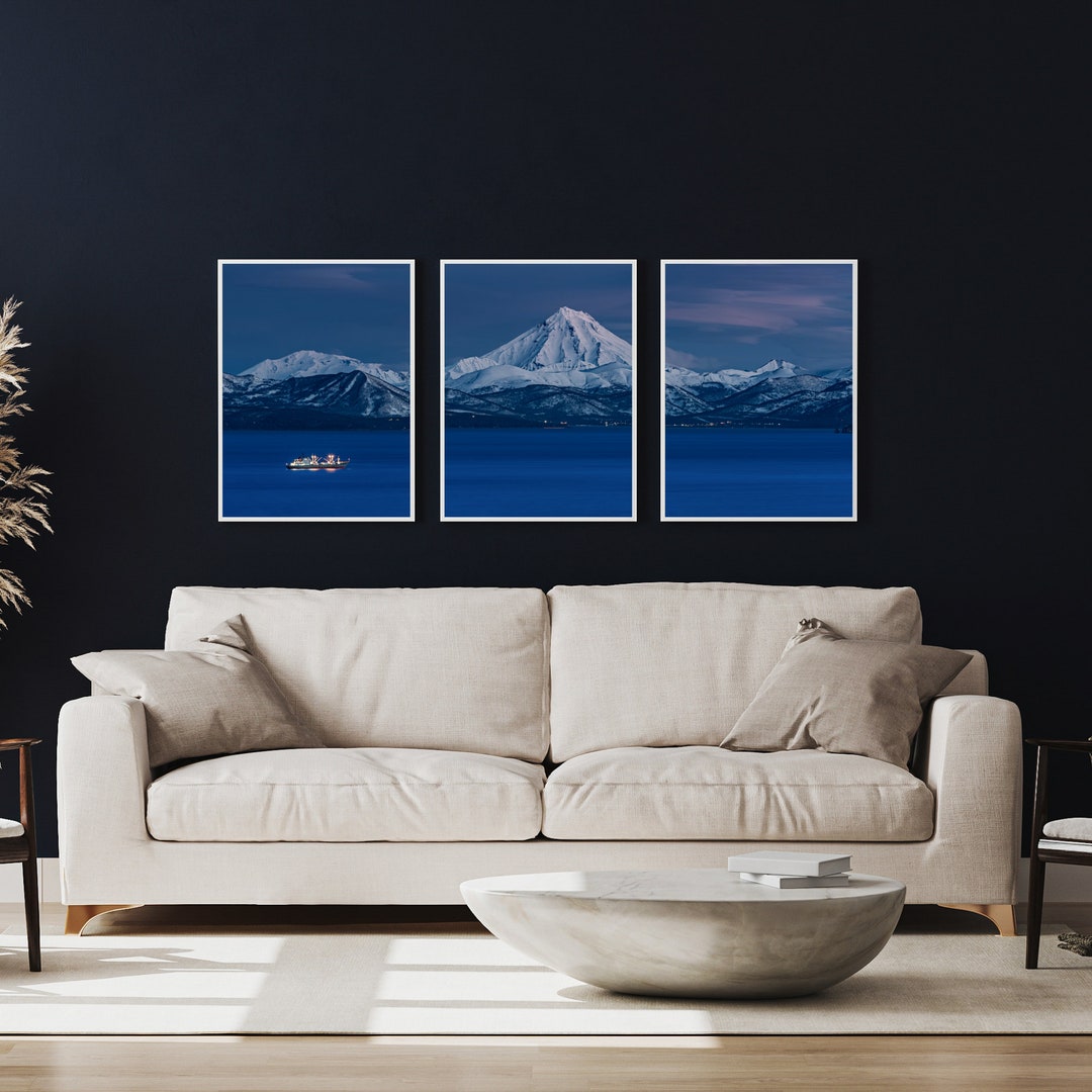 Triptych Art Prints, Wall Art Prints Set of 3, Set of 3 Digital Art ...