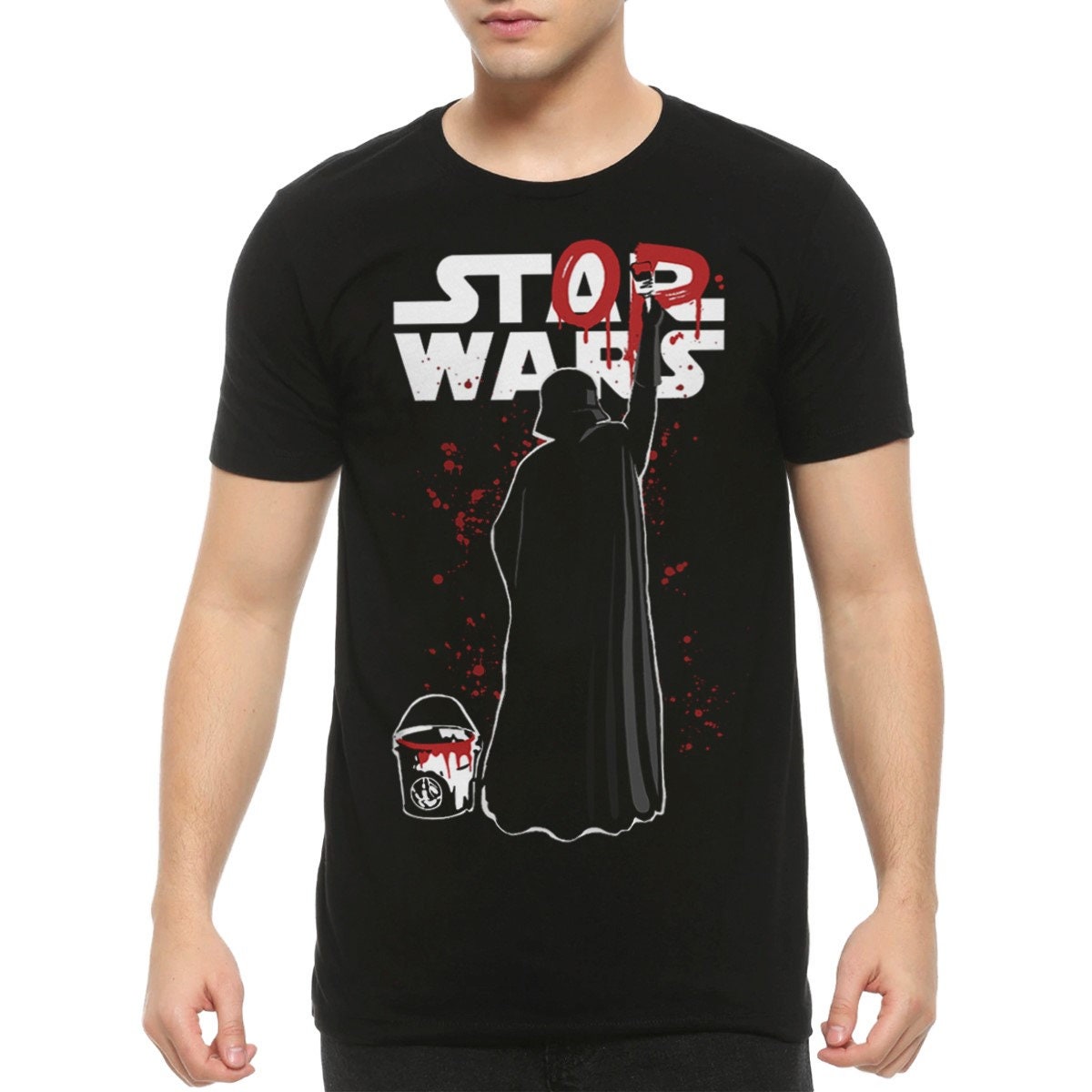 Darth Vader Stop Wars T-shirt, Men's Women's Sizes WAR-109889 - Etsy