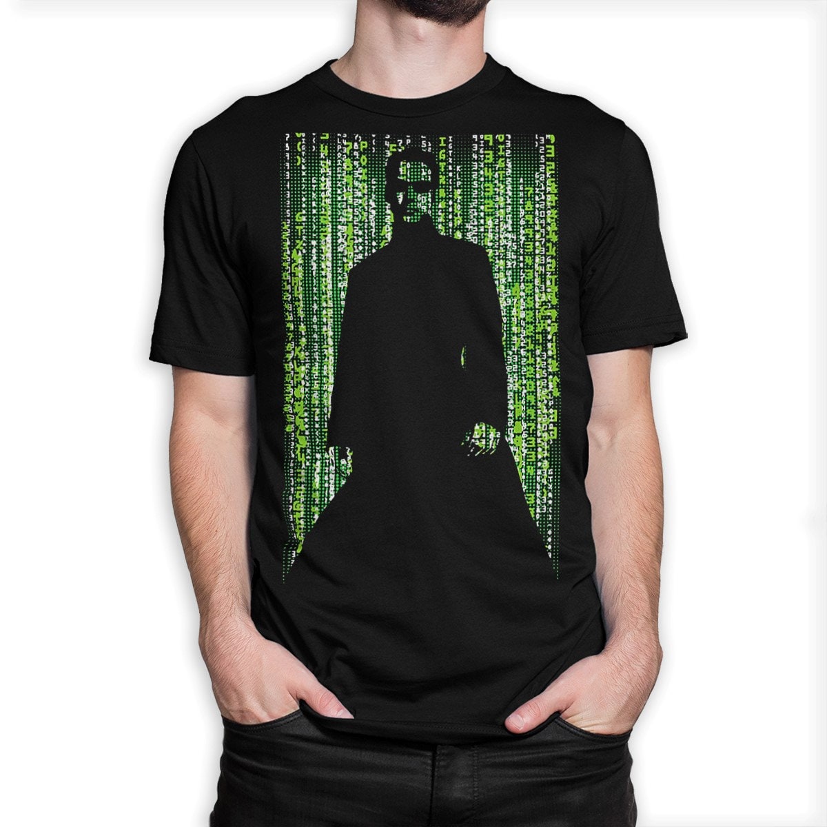 The Matrix Neo T-shirt Keanu Reeves Shirt Men's - Etsy