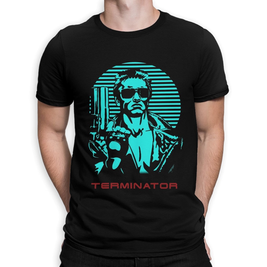Terminator Graphic T-shirt, Arnold Schwarzenegger Shirt, Men's Women's ...