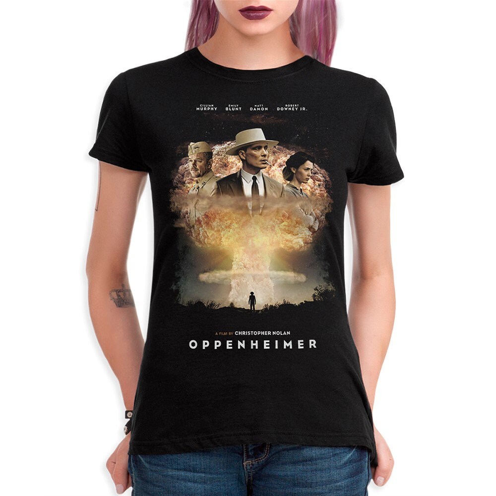 Camiseta Oppenheimer de Christopher Nolan, tallas para hombre y mujer ...