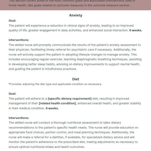 Home Health Documentation Templates for Nurses - Etsy