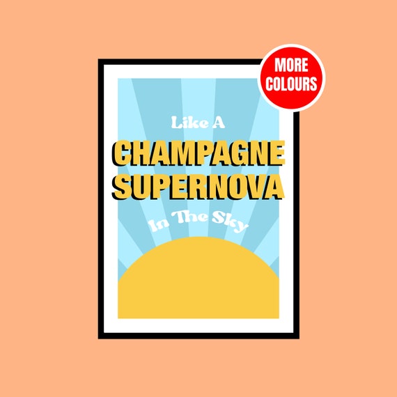 Oasis Champagne Supernova Cover