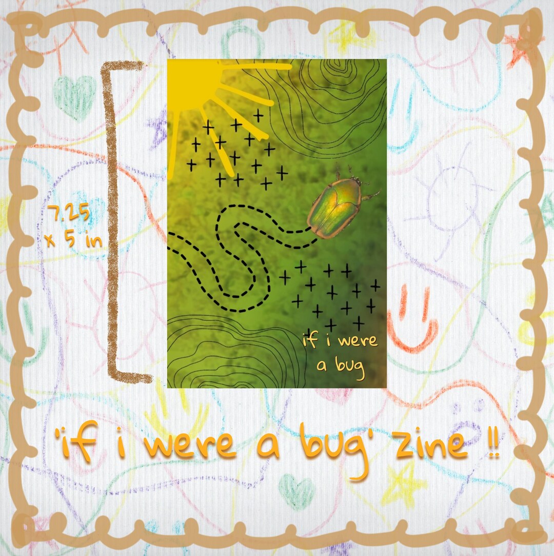If I Were a Bug - a Zine | Zine, Zines, Mini Zine, Mini Zines, Poetry ...