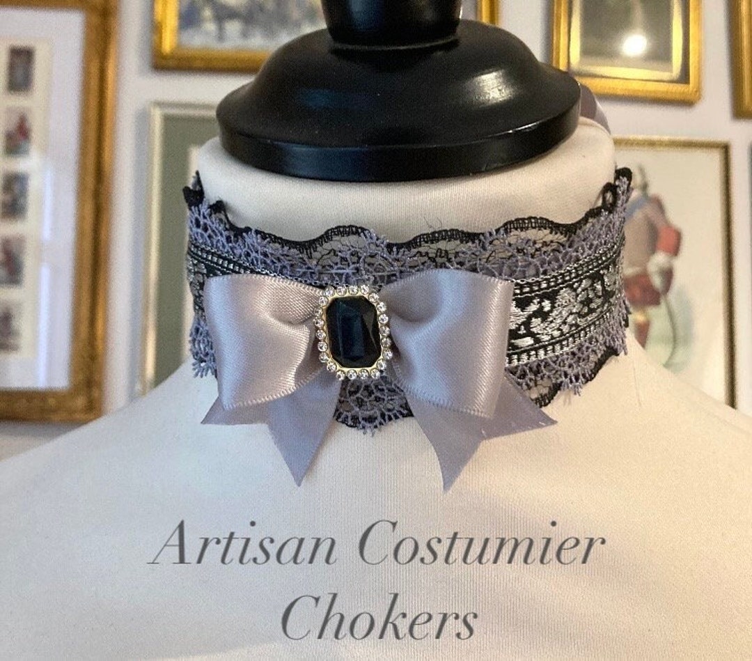 Lace Choker, 18th Century Style, Rococo, Marie Antoinette, Georgian ...