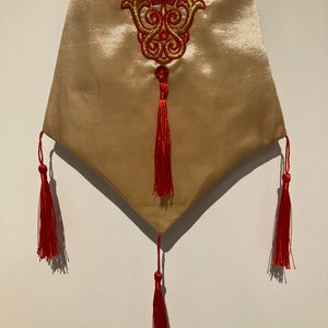 Regency Reticule in a Gold Taffeta With a Stunning Embroidery Design in ...