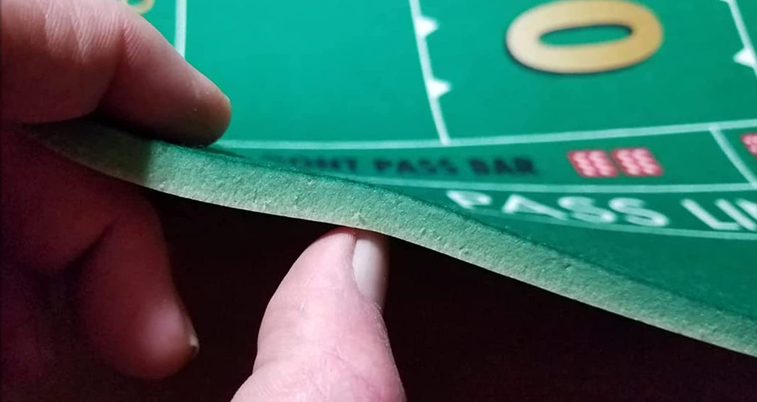 Craps Mat Home Party Game Portable, Lightweight, Comes With Corrugated ...