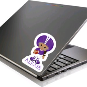 Your Sports Star on a Sticker or Magnet - Etsy