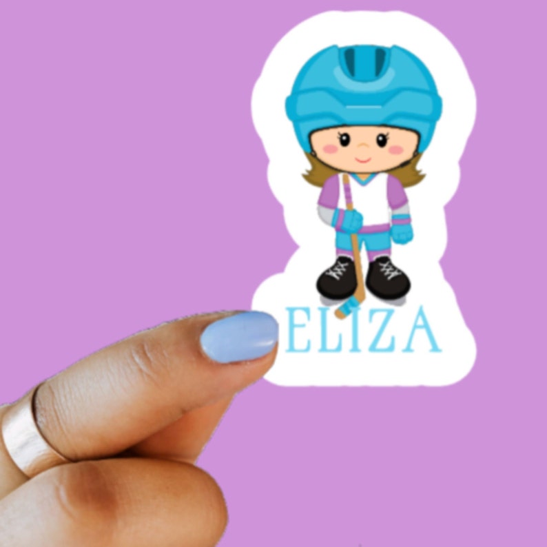 Your Sports Star on a Sticker or Magnet - Etsy