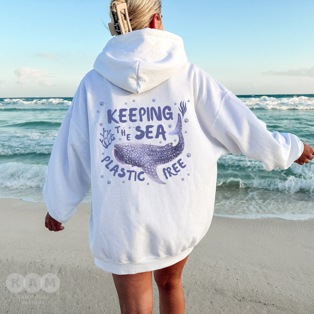 Whale Shark Hoodie Ocean Inspired Style Ocean Life Shirt Beachy ...