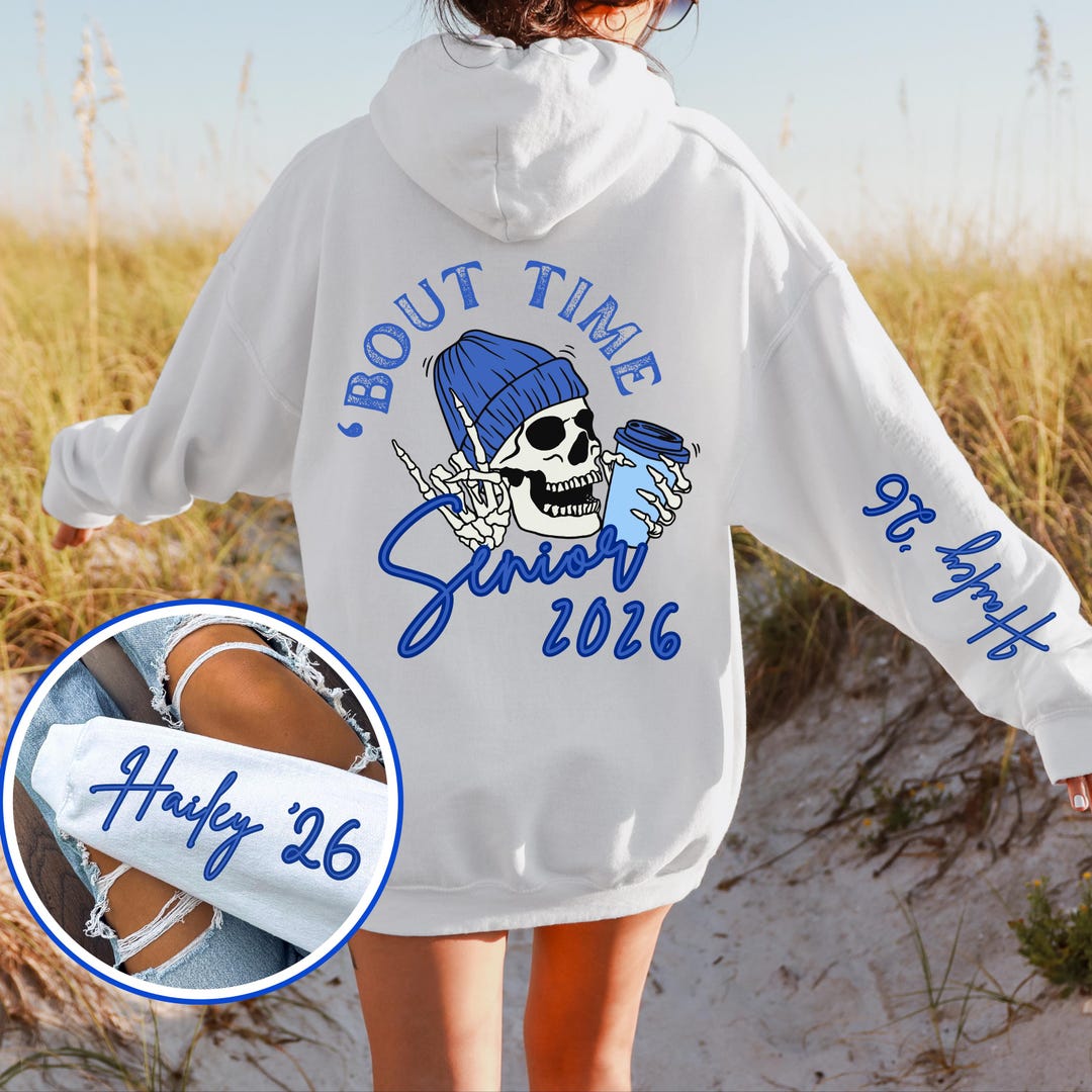 Custom Senior 2026 Hoodie Grad to Be Class of '26 Hooded Sweatshirt ...