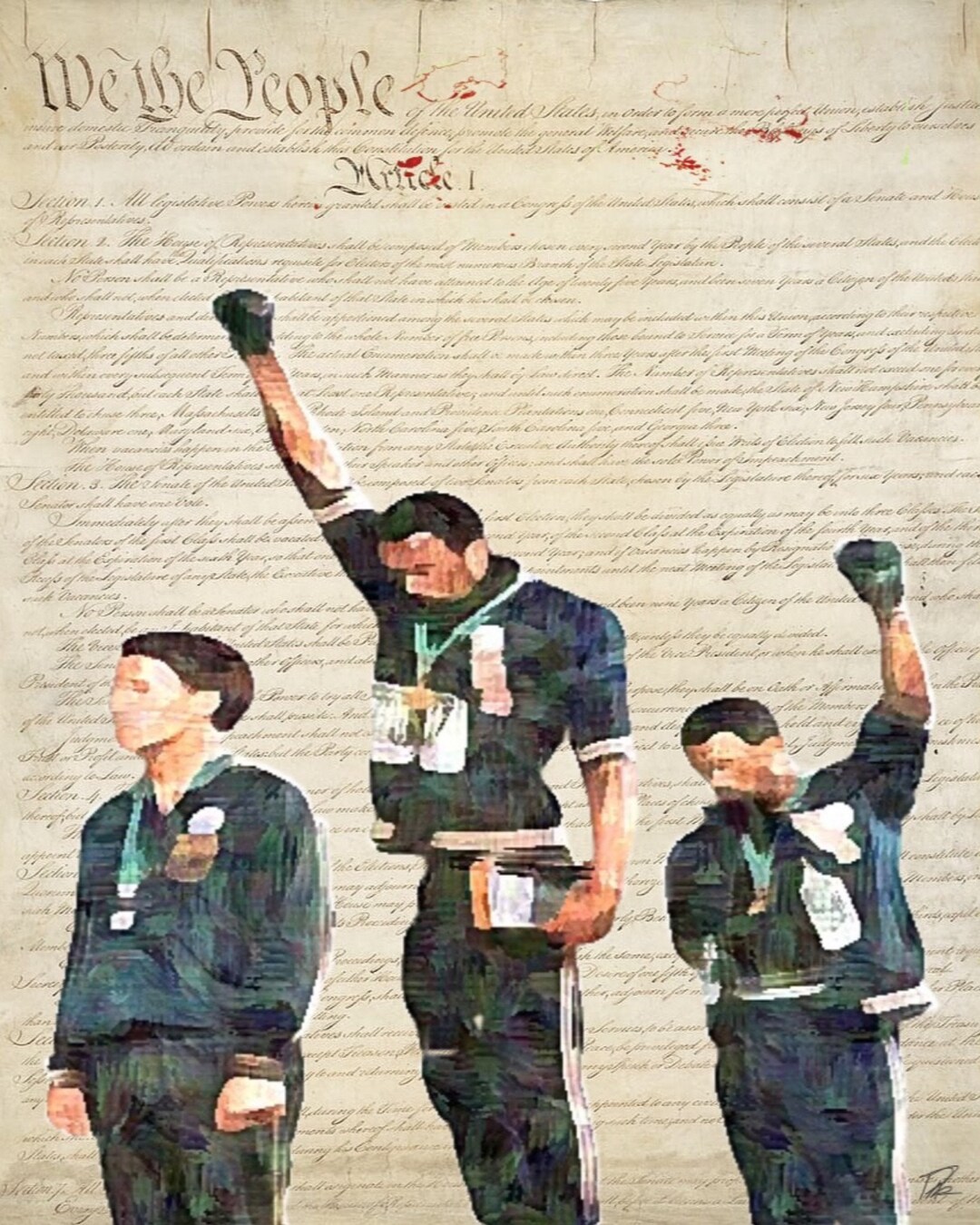 Digital Download - 1968 Black Power Salute - Etsy