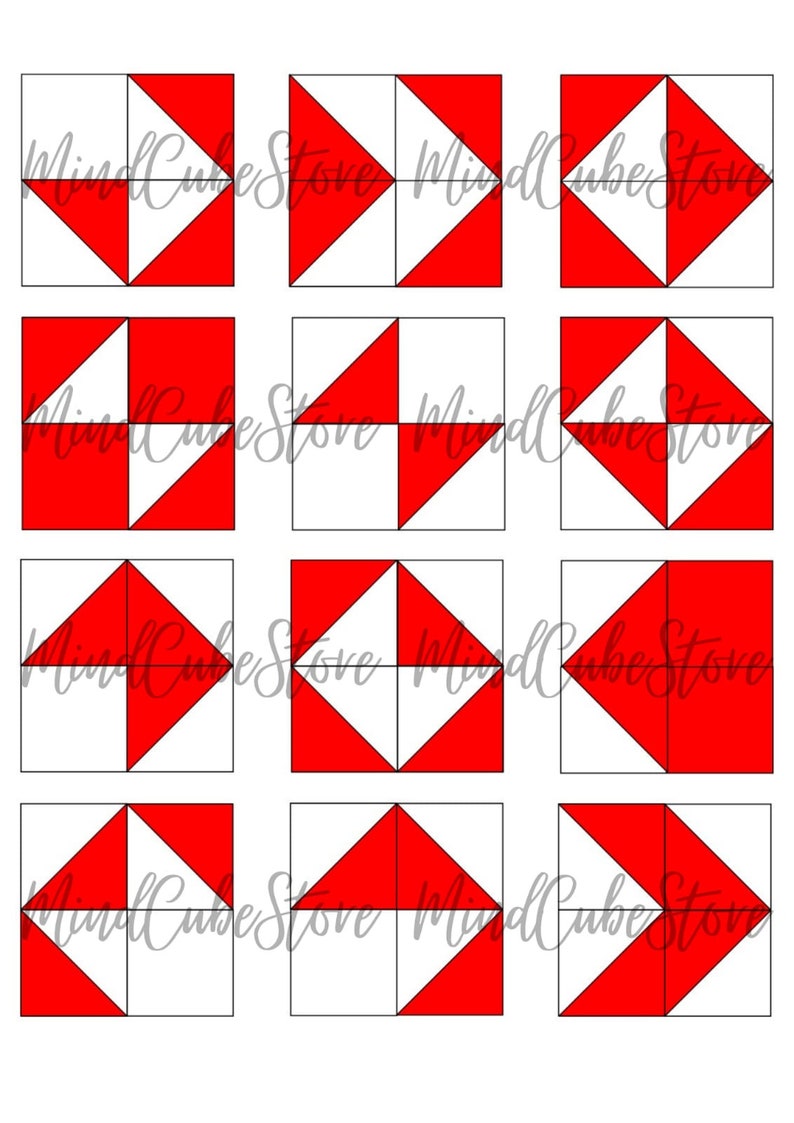 120 Kohs Block Sheets, Ready-to-print Kohs Block Diagrams, Kohs Block ...