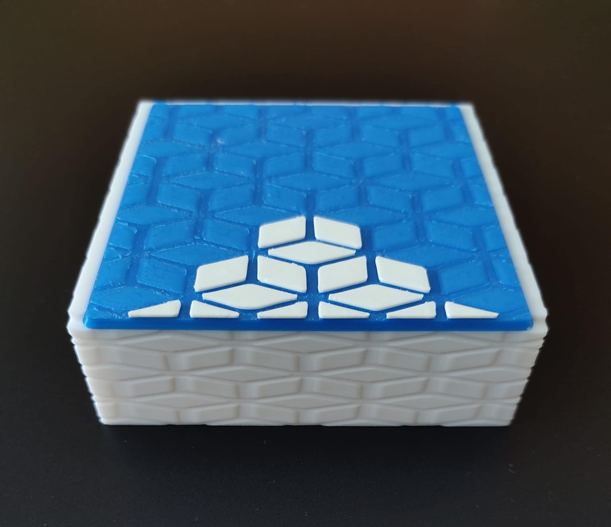 Corsi Cubes. 9 Blue Plastic Cubes With Embossed White Numbers - Etsy