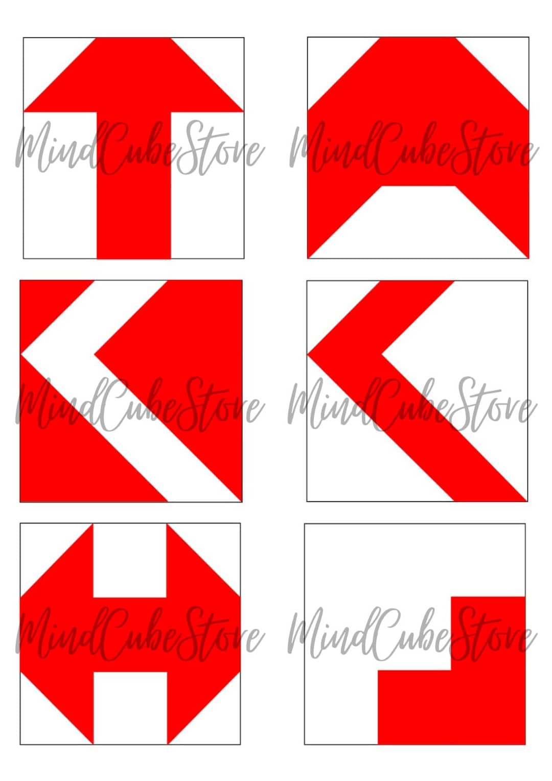 120 Kohs Block Sheets, Ready-to-print Kohs Block Diagrams, Kohs Block ...