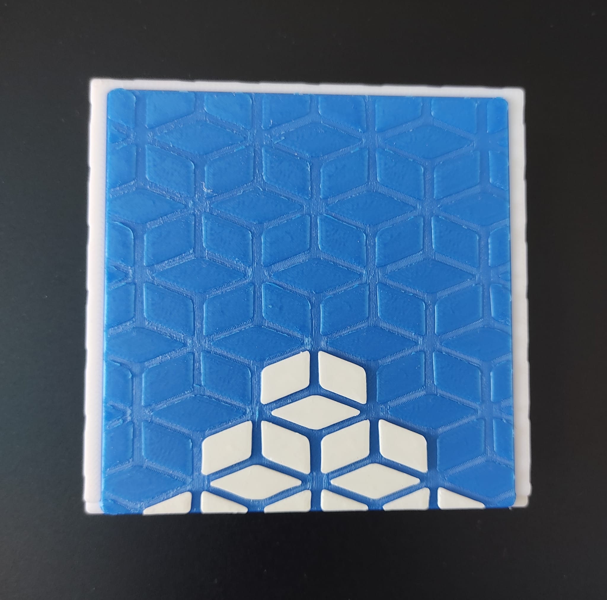 Corsi Cubes. 9 Blue Plastic Cubes With Embossed White Numbers - Etsy