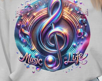 Music Lover PNG: Sublimation T-shirt Design (digital Download) - Etsy