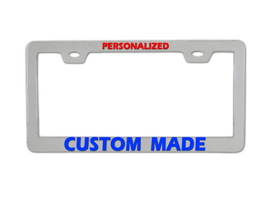 Laser Engraved License Plate Frame – Heavy-duty Car Accessory - Etsy