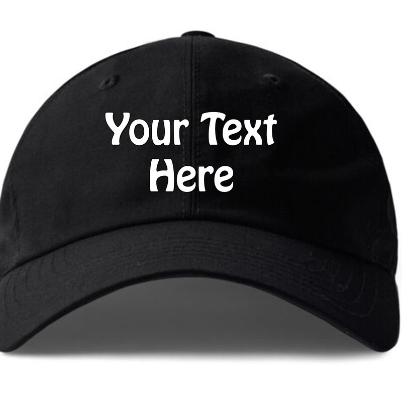 Custom Baseball Cap - Etsy