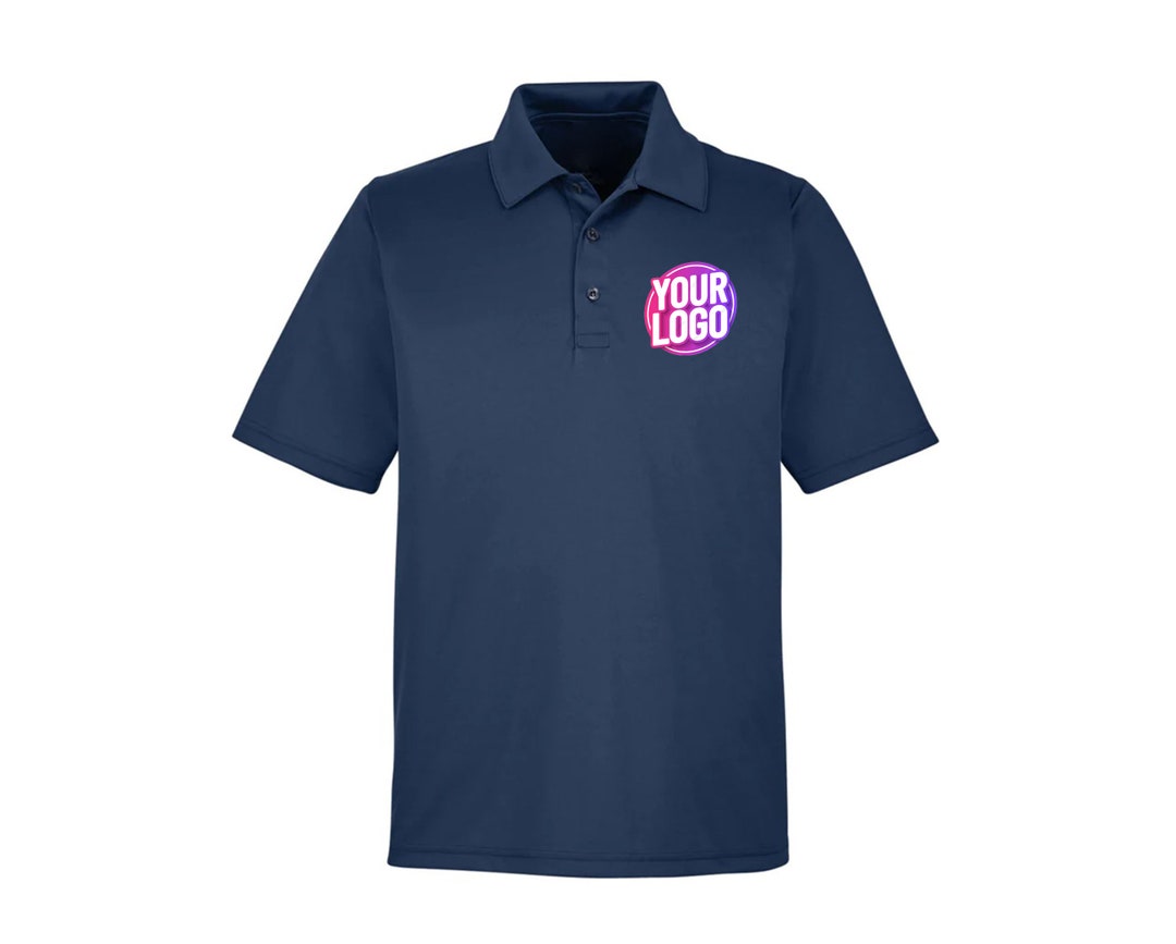 Personalized Shirts Design Your Own Polo | Custom Performance Polyester ...