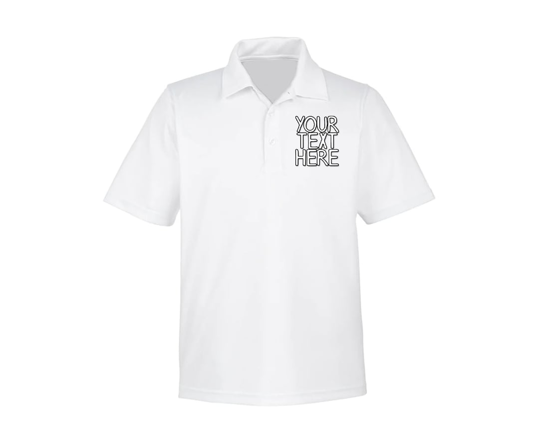 Business Polo Custom Logo Polo Work Shirts | Custom Performance ...
