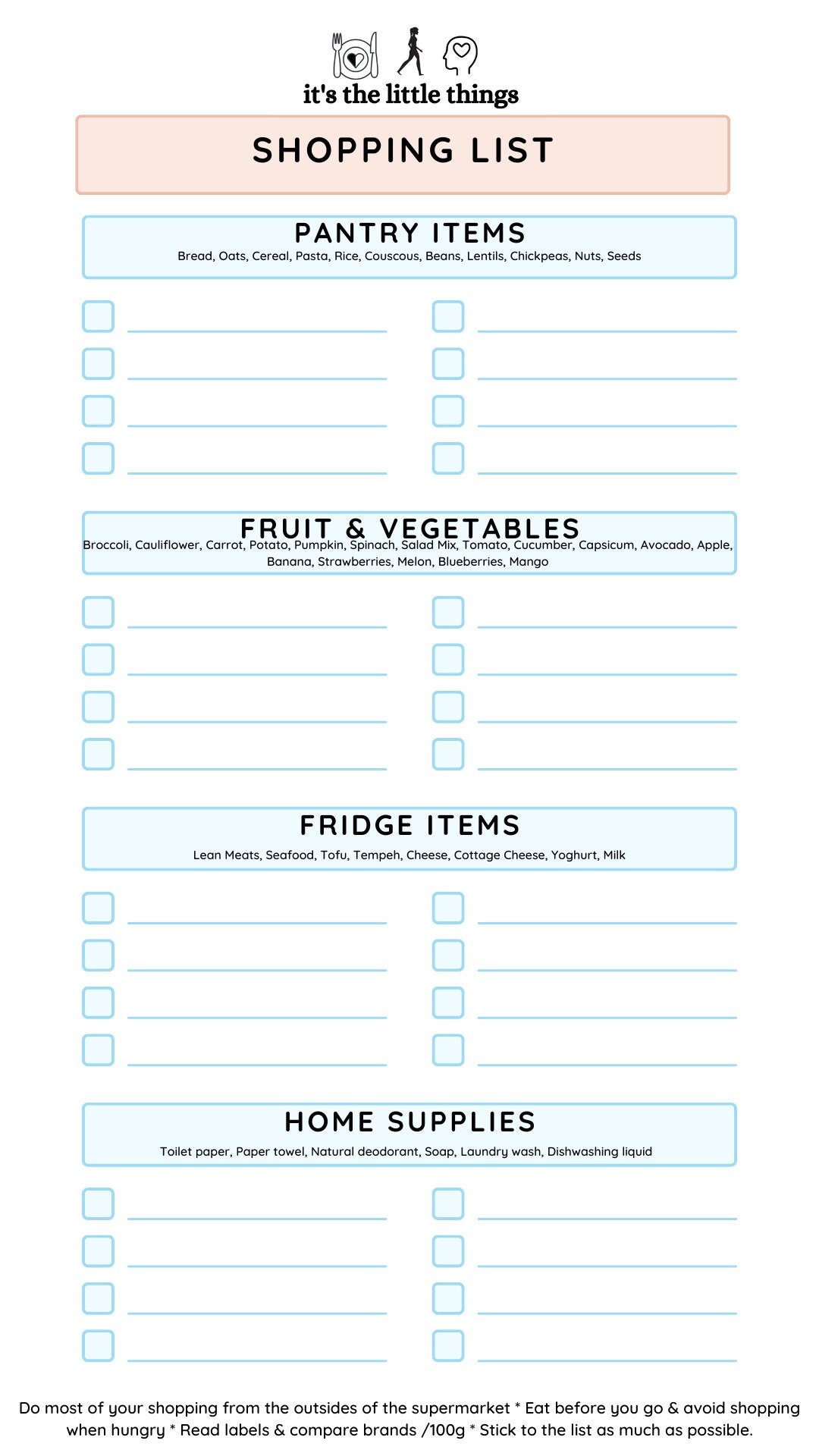 Shopping List - Etsy