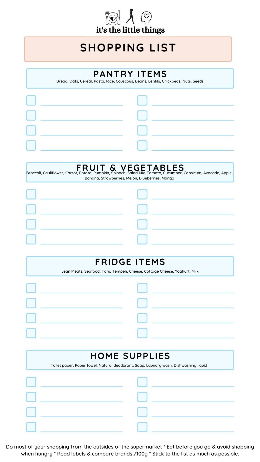 Shopping List - Etsy