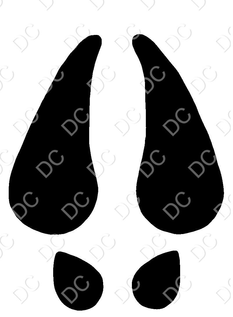 Deer Track Instant Download, Jpg, Pdf, Png, Svg, Mdp Digital Download ...