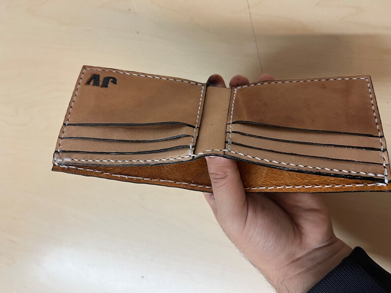 Handmade Tooled Billfold Wallet - Etsy