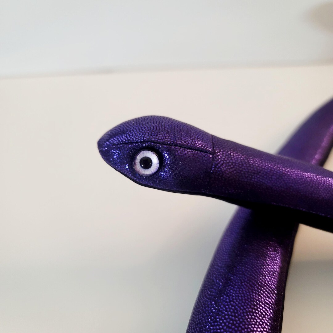 Purple Snake - Heavy and Slithery Like a Real Snake!! Not a Plush! - Etsy