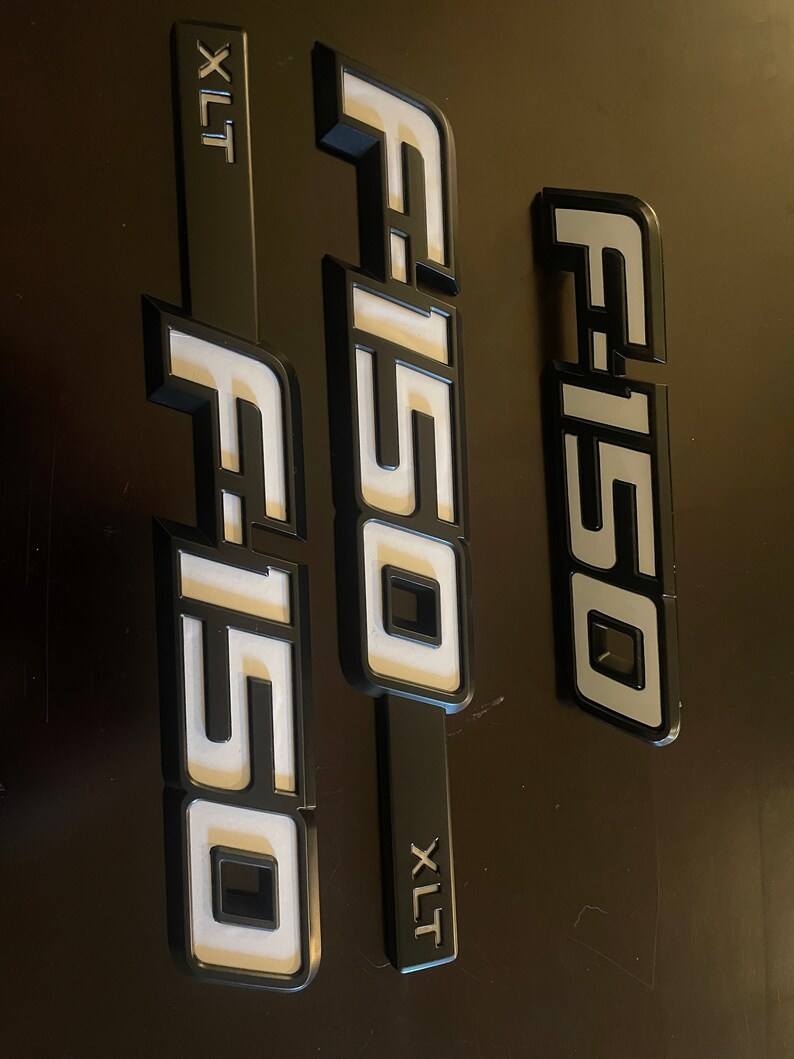 09-14 Ford F150 Emblem Logo Badge Kit White Decals - Etsy