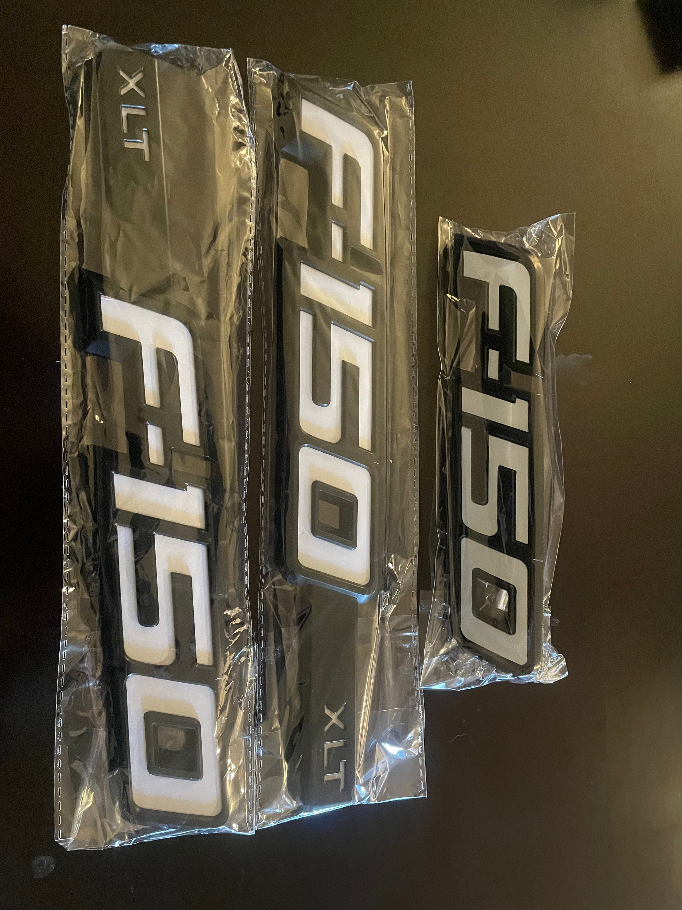 09-14 Ford F150 Emblem Logo Badge Kit White Decals XLT - Etsy