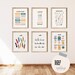 Arabic Educational Montessori Wall Art Set - Etsy