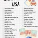 Georgia Printable Checklist Bucket List (premium: Choose From 6 Designs ...