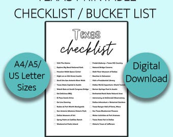 San Antonio Bucket List | Printable Top 50 Things to Do in San Antonio ...