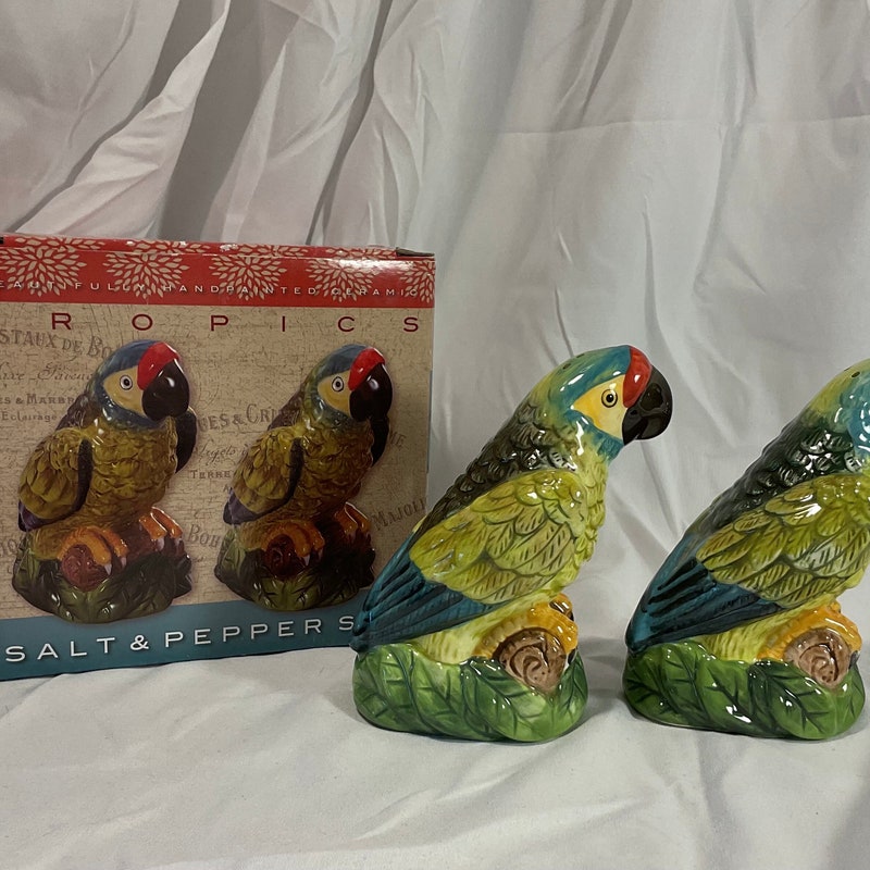 Ceramic Parrot - Etsy