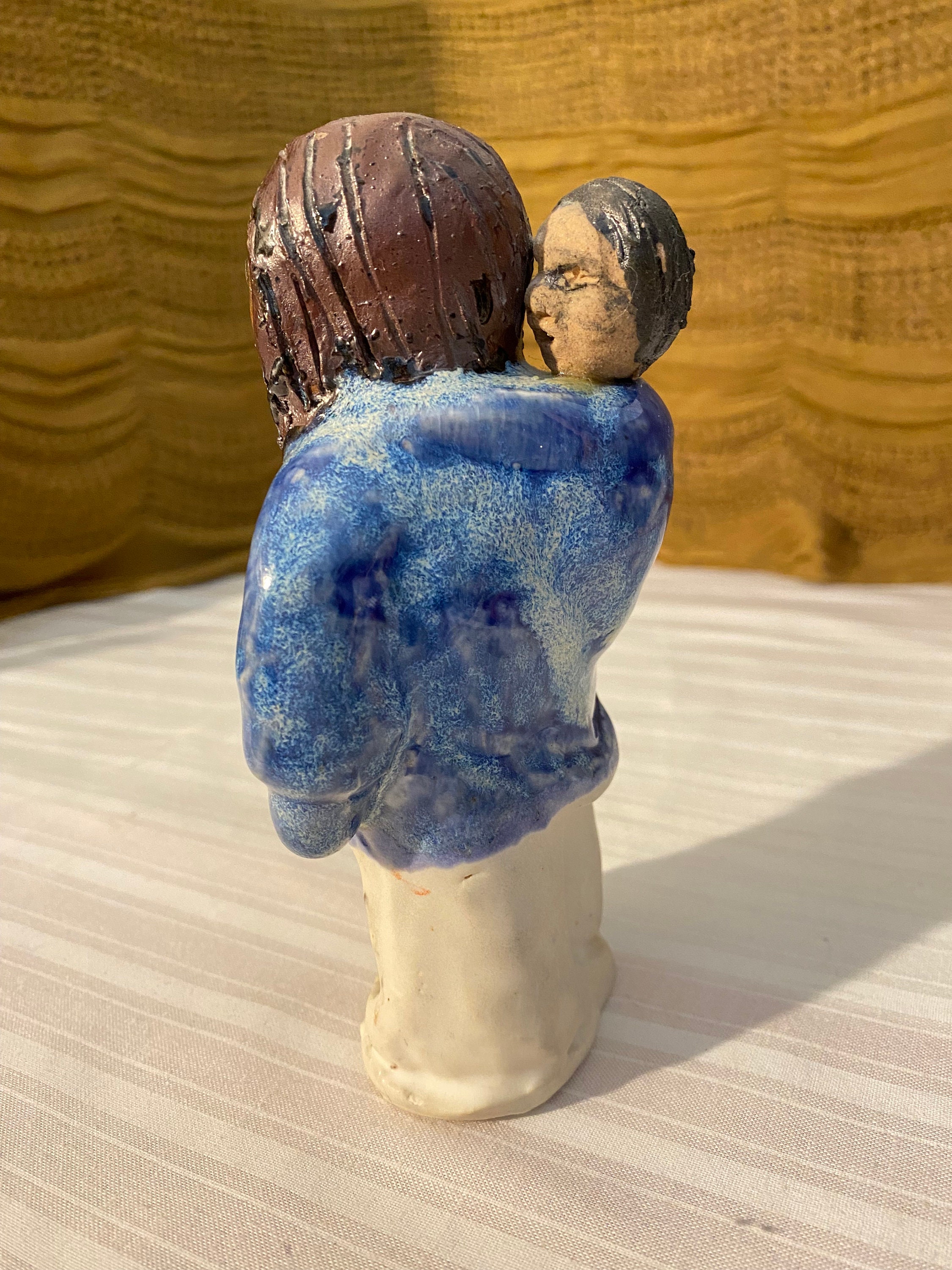 Vintage Guy De Pelteau 1970s Collection Pottery Inuit Mother - Etsy