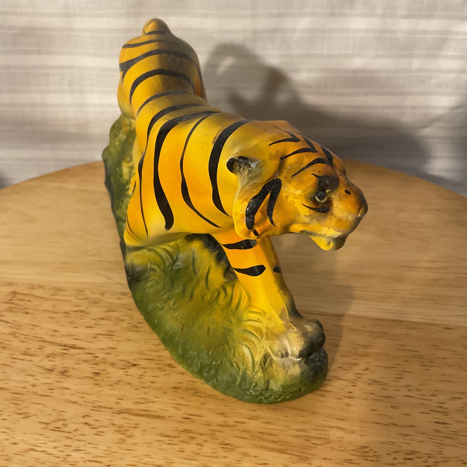 Vintage Ray-gee Pre-1945 Hand Painted Porcelain Tiger Figurine. Made in ...