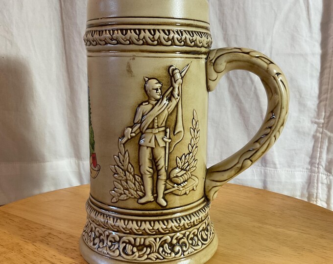 Vintage 1985 German Beer Stein Commemorating the Hubertus Hunting Club ...
