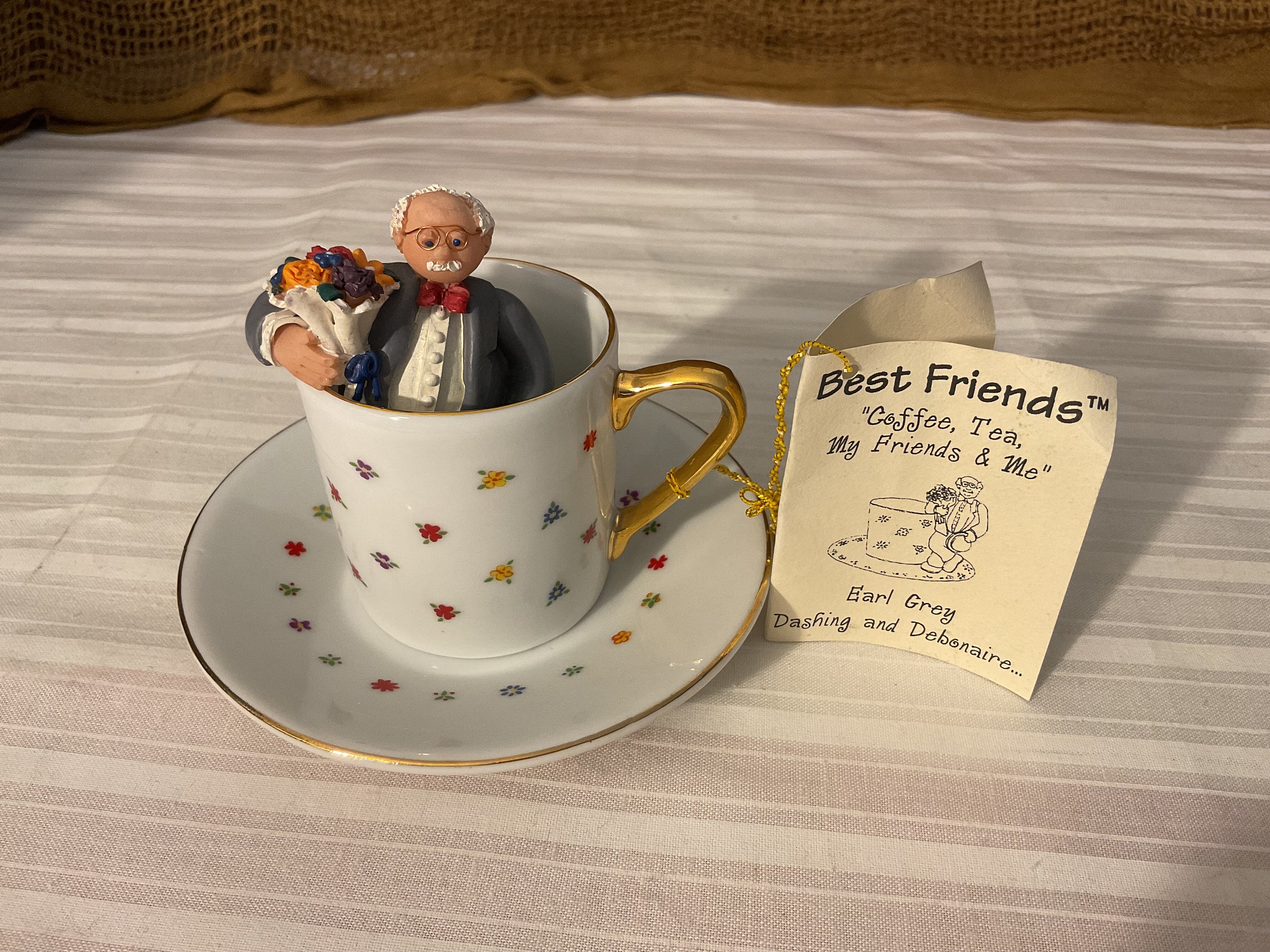 Vintage Best Friends “coffee, Tea, My Friends and Me” Earl Grey Dashing ...