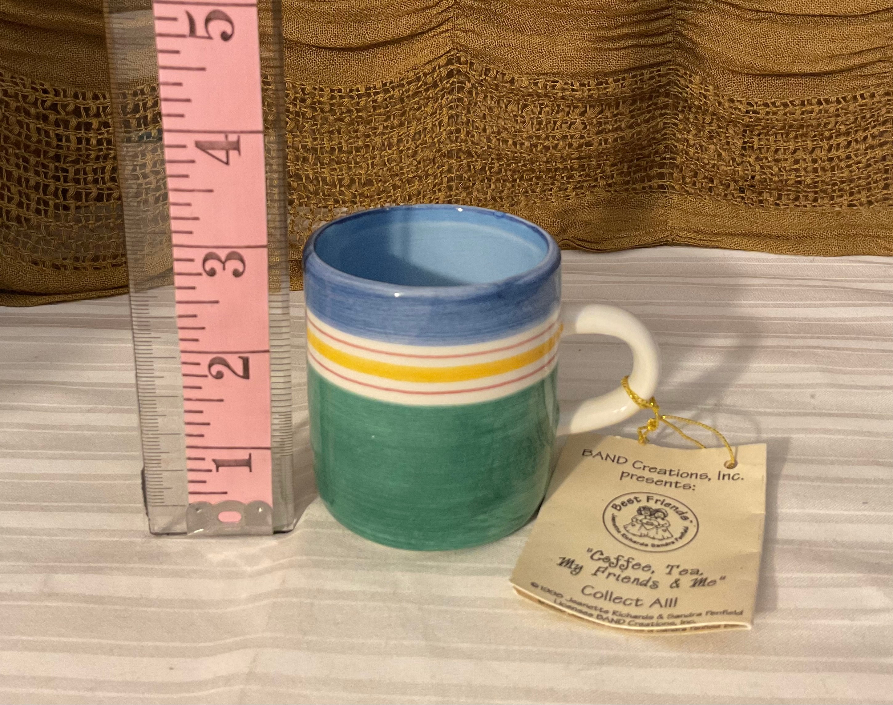 Vintage Best Friends “coffee, Tea, My Friends and Me” Cup With Vintage ...