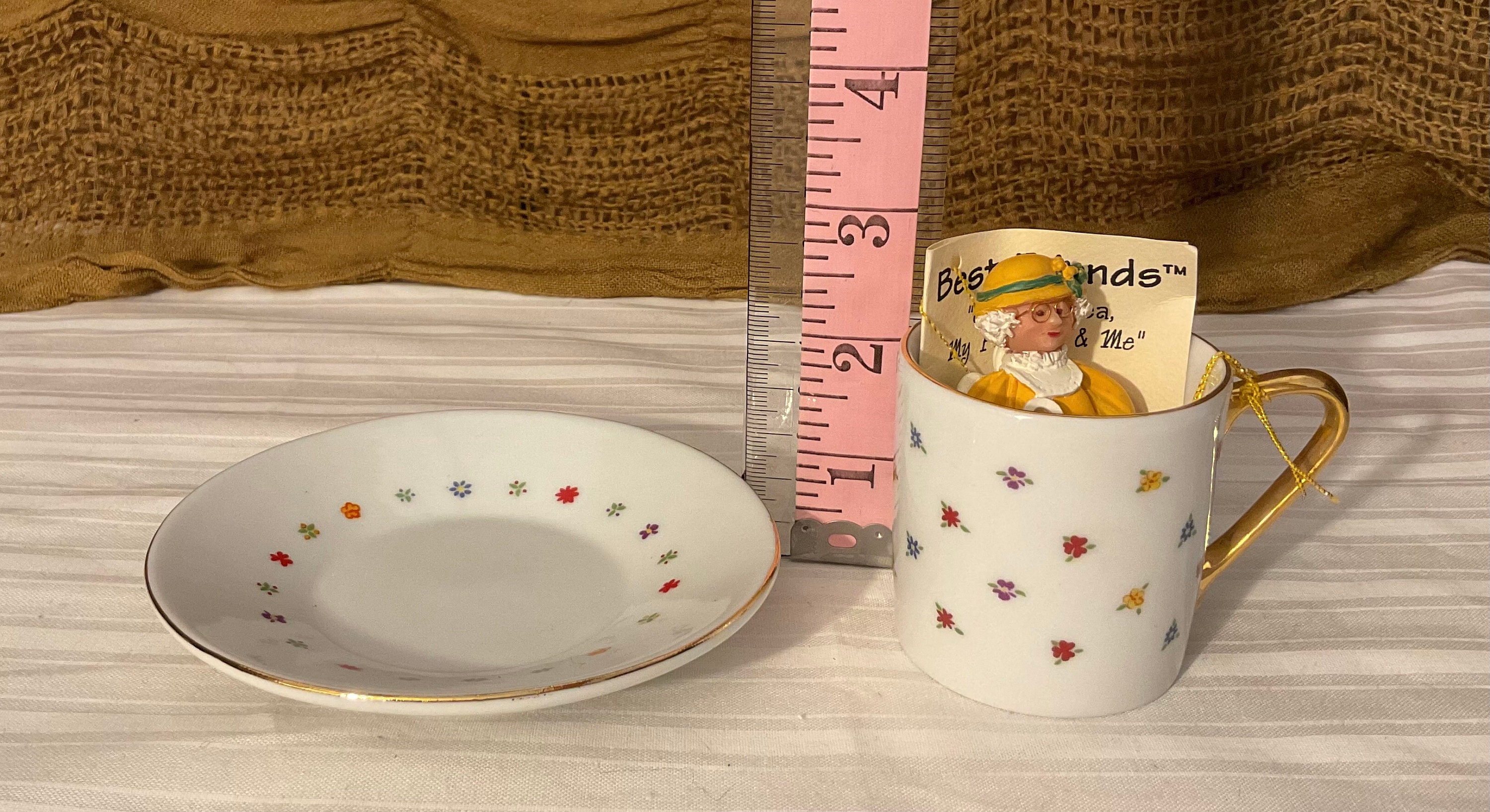 Vintage Best Friends coffee Tea My Friends & Me Cup - Etsy